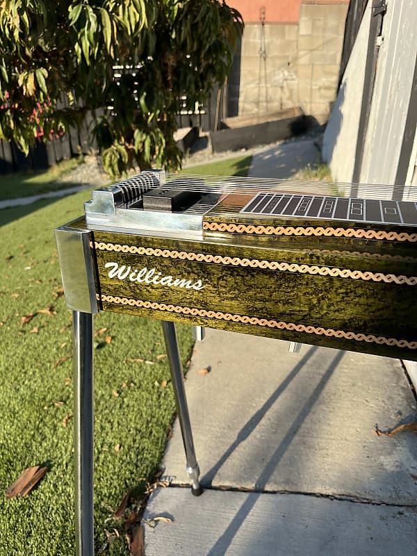 Williams 700 Series 2024 4x5 pedal steel - Deep Green | Reverb