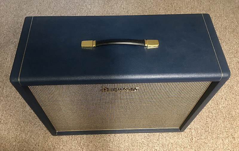 Reinhardt 2x12" 8 Ohm Guitar Cab 2008 - Navy | Reverb UK