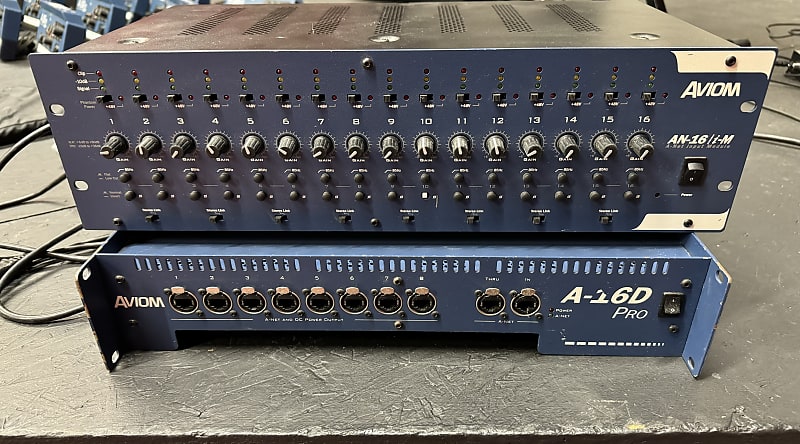 Aviom AN-16 Entire In Ear Monitor System | Reverb