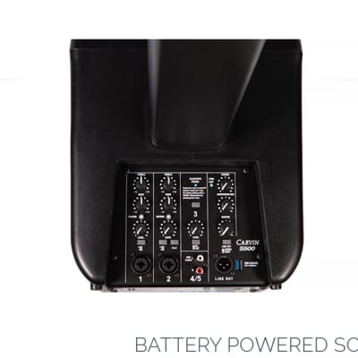 S500 400W Battery Powered Column Array System | Reverb