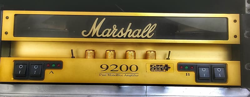 Marshall DUAL MONOBLOC POWER AMPLIFIER LATE 90's | Reverb