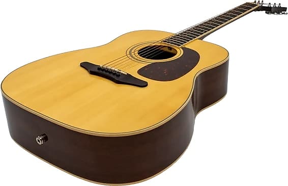 Silvertone 633 Reissue Acoustic Guitar Natural Finish | Reverb