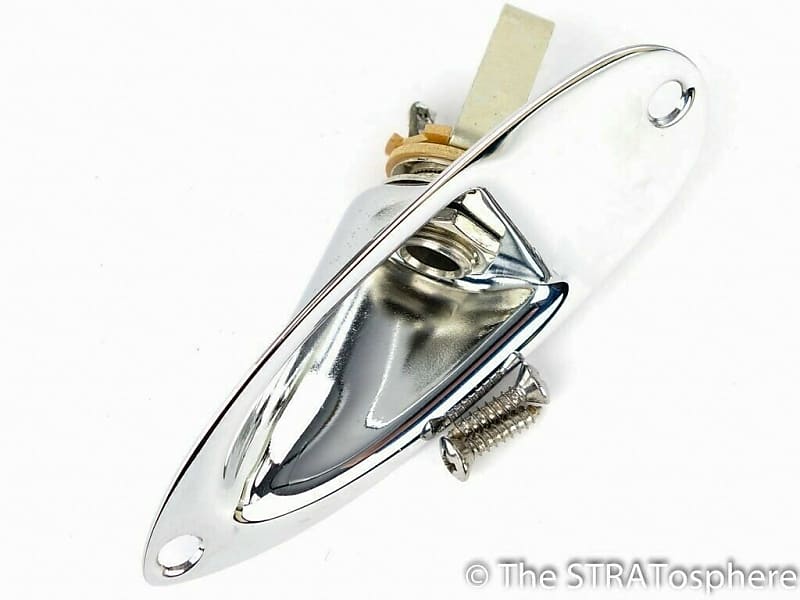 Fender *Player Stratocaster Strat OUTPUT JACK &Plate Part | Reverb