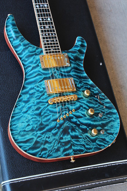 2003 David Thomas McNaught Custom Phoenix Diamond Grade Quilt | Reverb