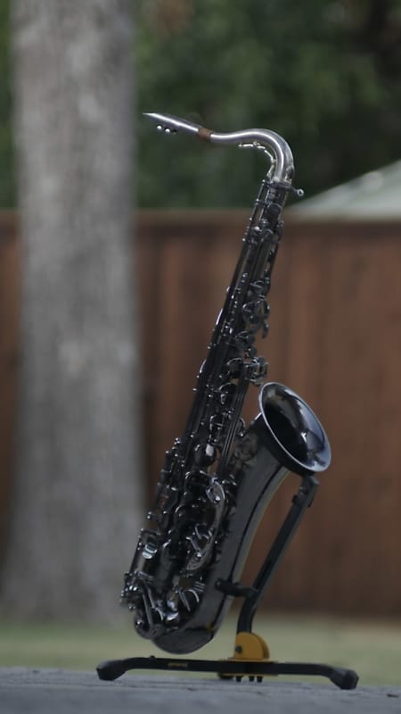 Cannonball T-5B Black Nickel Big Bell Stone Series Tenor | Reverb