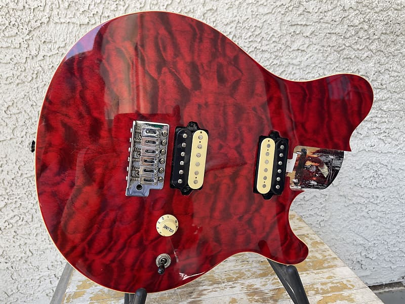 OLP MM1 Guitar Body Loaded - red | Reverb