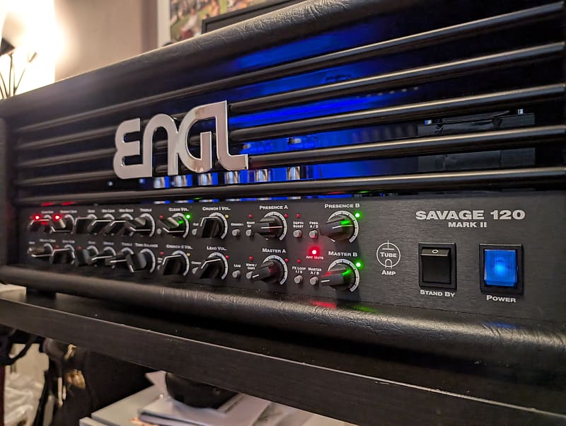 ENGL Savage 120 MARK II 120w Head- w/ Z9 Midi controller | Reverb