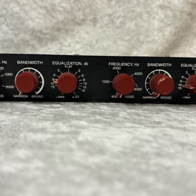 Furman PQ-3 Parametric EQ rack unit black | Reverb