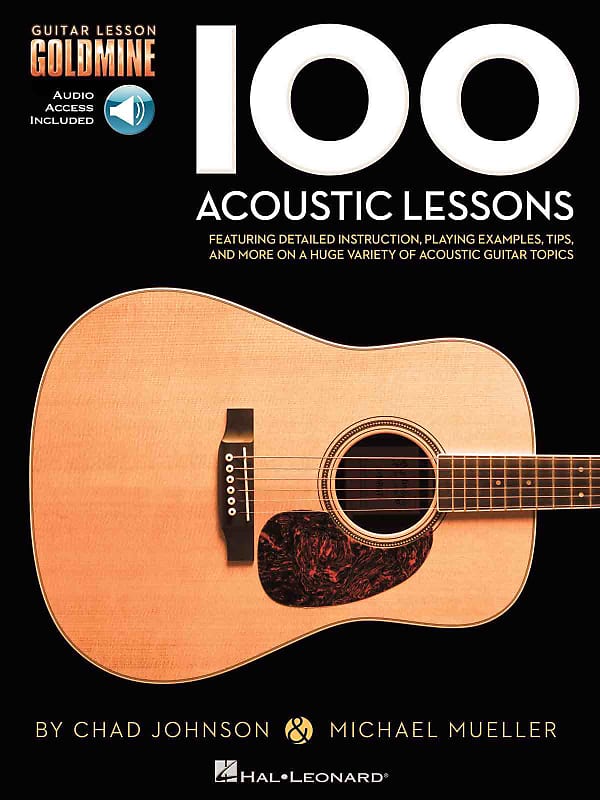 Guitar Lesson Goldmine 100 Acoustic Lessons - Chad Johnson / | Reverb