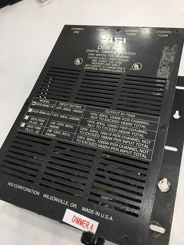 NSI DDS6000 MicroPlex Dimmer | Reverb