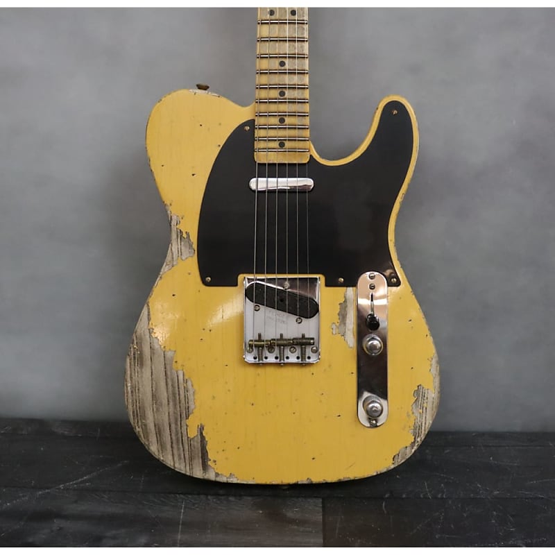 Fender Custom Shop 52 Telecaster Heavy Relic Electric Guitar | Reverb