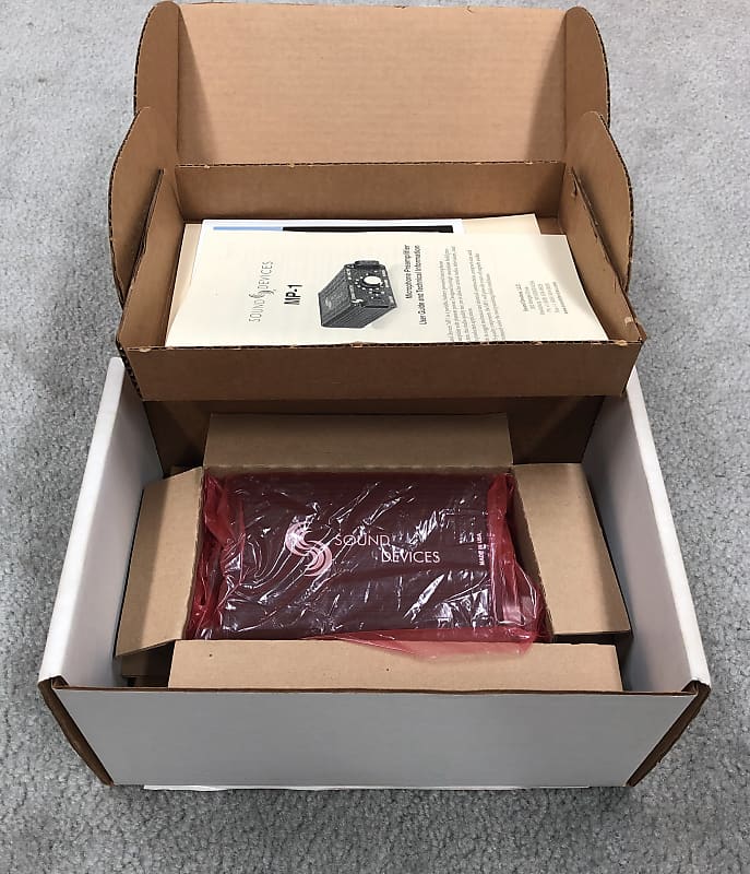 Sound Devices MP-1 Single-Channel Portable Pro Mic Preamp w/ | Reverb