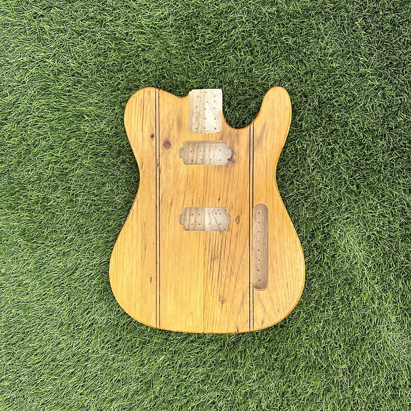 SHC - Reclaimed Americana Barncaster - Colonial pine , walnut | Reverb