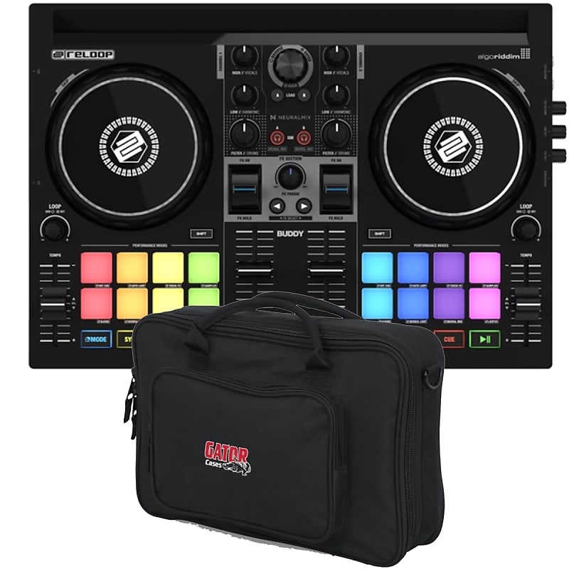 Reloop Buddy Compact Dual Deck DJ Controller for iOS, | Reverb