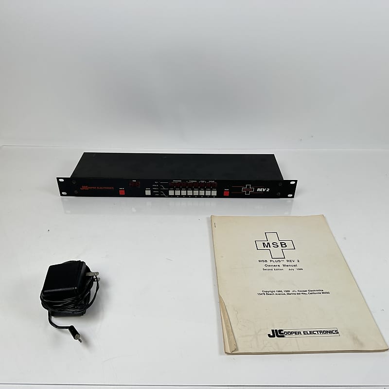 JL Cooper MSB Rev 2 MIDI 8x8 Router Patchbay Interface | Reverb