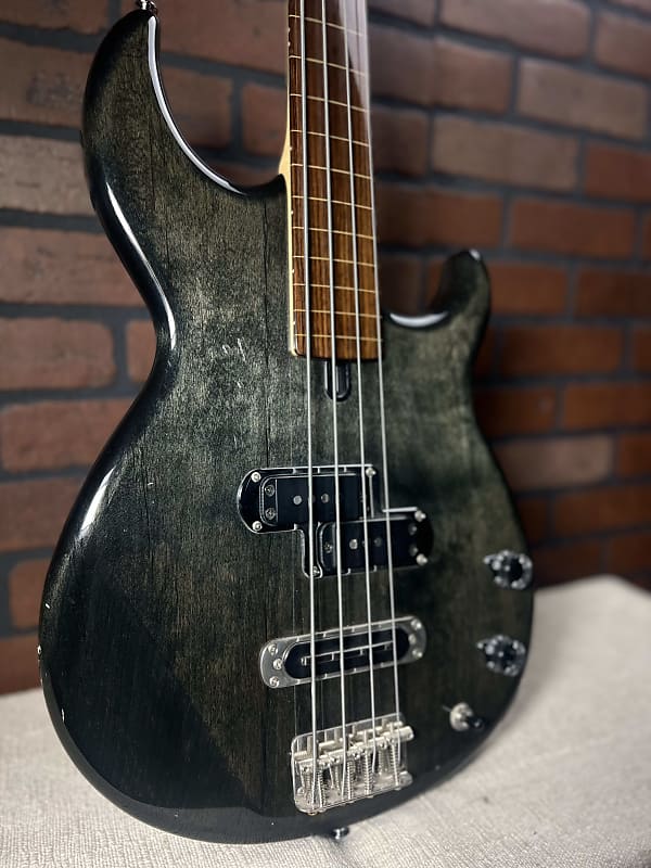 Yamaha BB1000 Fretless 4 String Electric Bass Guitar - Trans | Reverb
