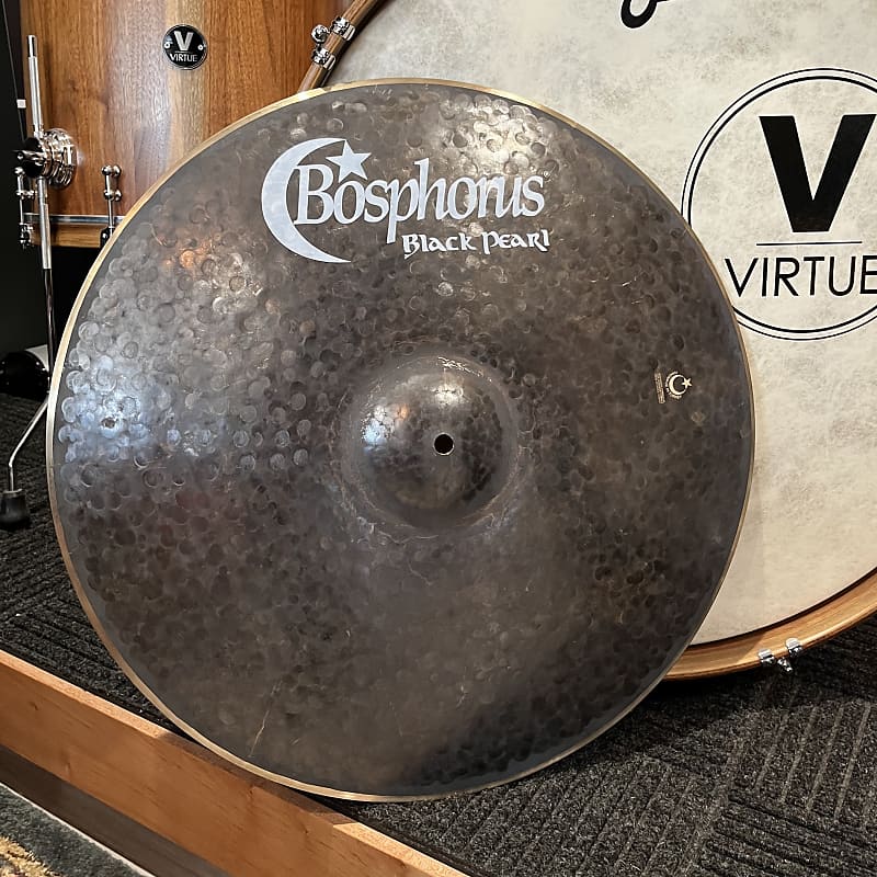 Bosphorus 19" Black Pearl Crash Cymbal (1570g) VIDEO Demo | Reverb