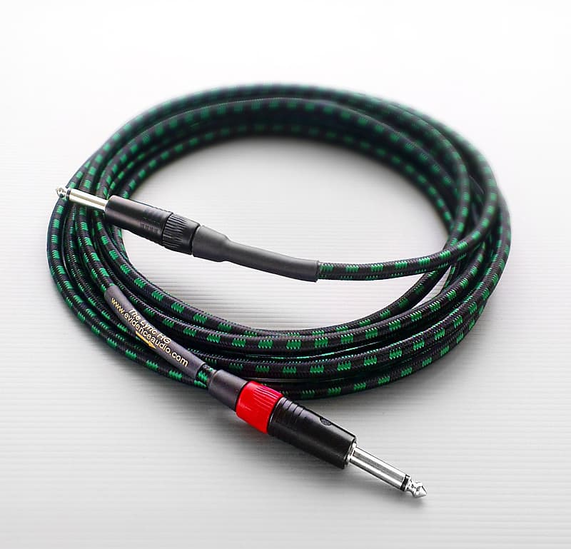 Evidence Audio Lyric Guitar Cable - 15ft: Right Angle to | Reverb