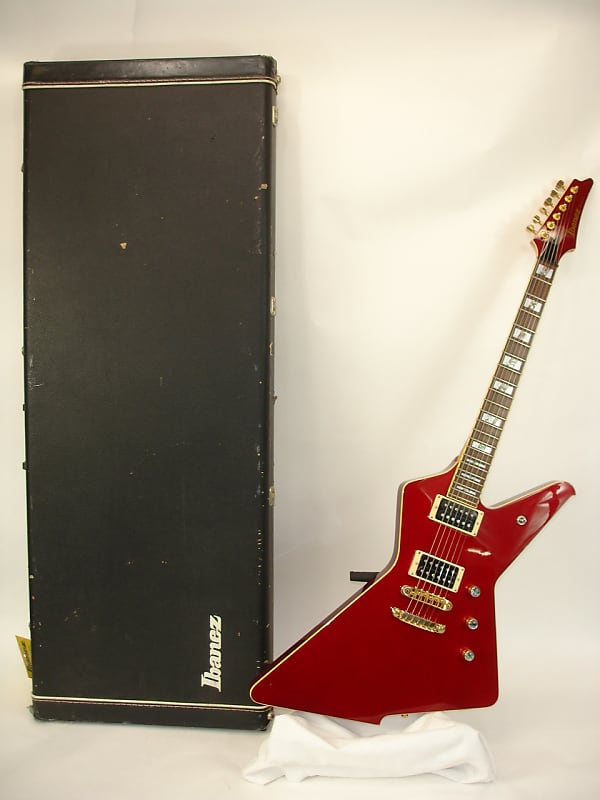 Ibanez DT420 Destroyer Electric Guitar, Candy Apple w/ Case | Reverb
