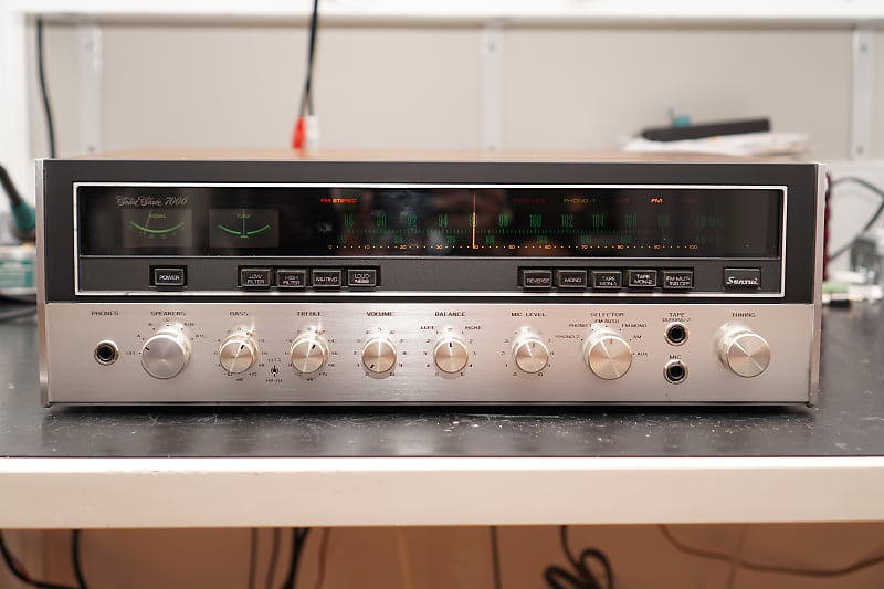 Beautiful Serviced Rare Sansui 7000 Receiver | Reverb