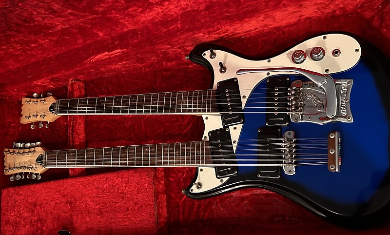 Mosrite Joe Maphis 12/6 Mark XVIII double neck 1966-1967 - | Reverb