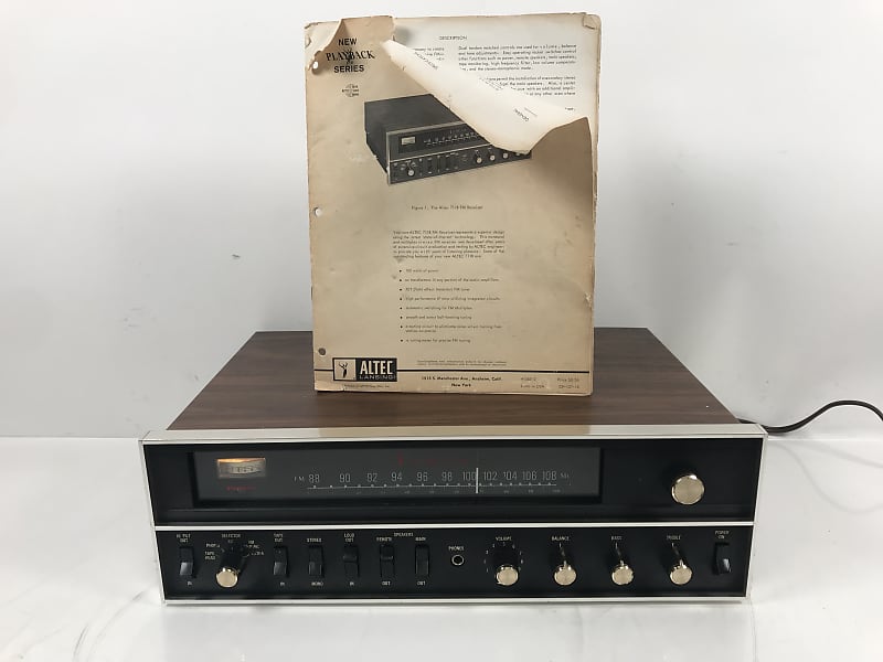 Vintage Altec 711B Receiver | Reverb