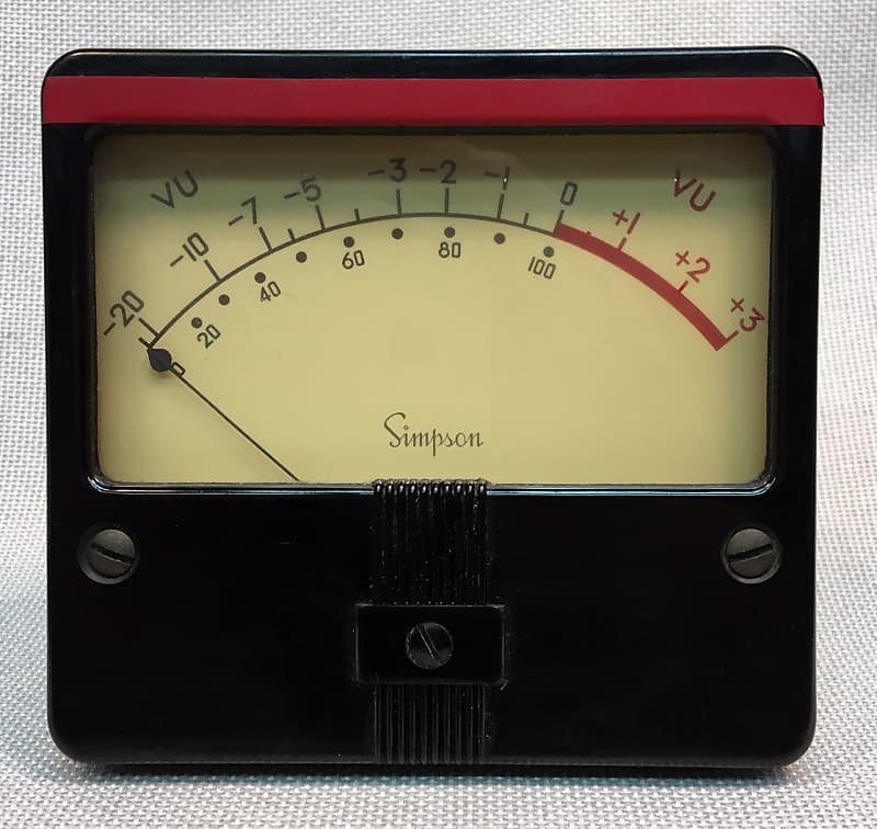 Simpson 142 vintage VU meter | Reverb