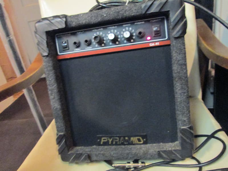 Pyramid practice amp circa 80s / 90s Black LOCAL pickup Best | Reverb