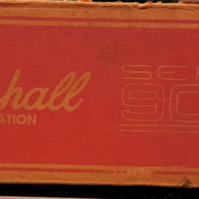 Marshall 9000 Series Rackmount Preamp & Poweramp 1990's | Reverb