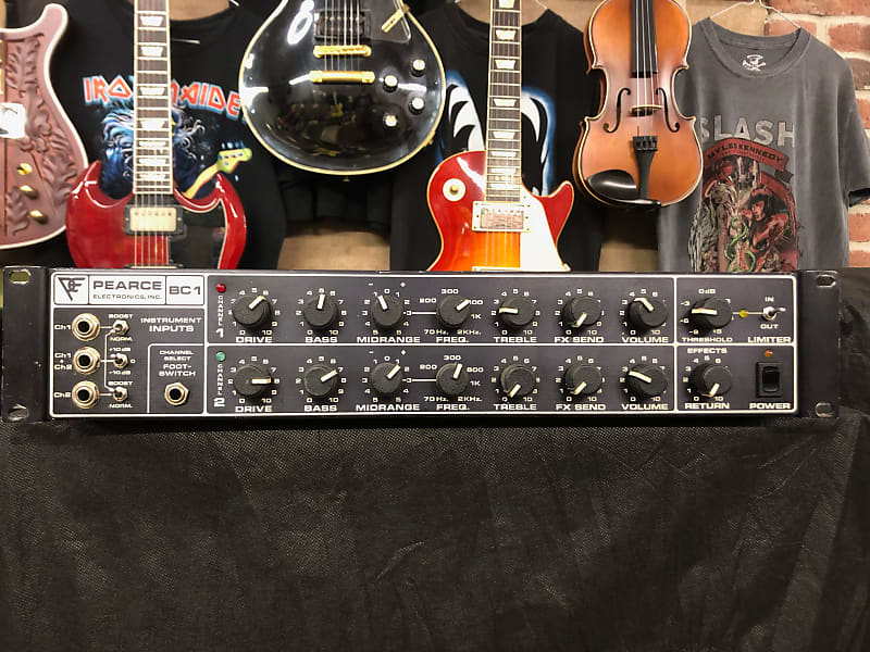 Pearce BC1 Vintage Bass Preamp | Reverb