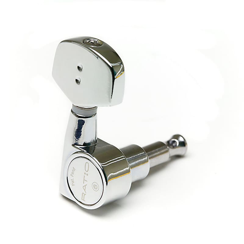 GraphTech Ratio Electric Guitar Machine Heads Chrome | Reverb