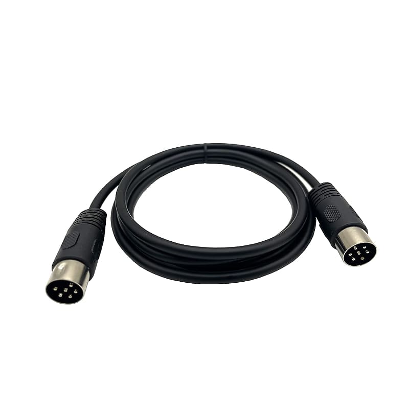 6-Pin DIN MIDI Extension Cable, 6-Pin DIN MIDI Male to Male | Reverb