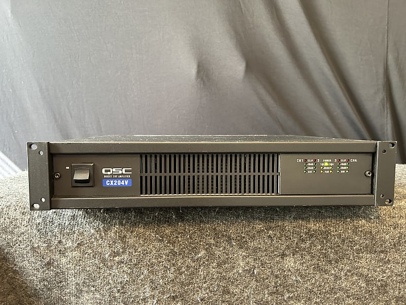 QSC CX204V Commercial 4-Channel Amplifier | Reverb