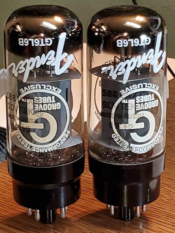 5881/6L6GB Sovtek "Fender" matched pair MaxiMatcher2/TV7 | Reverb