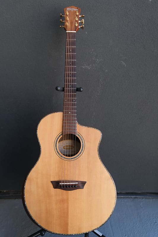 Washburn Bella Tono Allure Elite Acoustic - BTA-NATSCE-U 2022 | Reverb