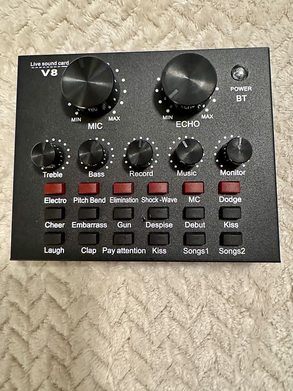 **NEW**Sound Card V8 Live Multi Functional 2020s - Present - | Reverb