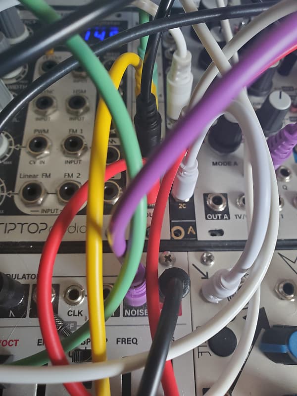 Various Eurorack Patch Cables - 3.5mm | Reverb