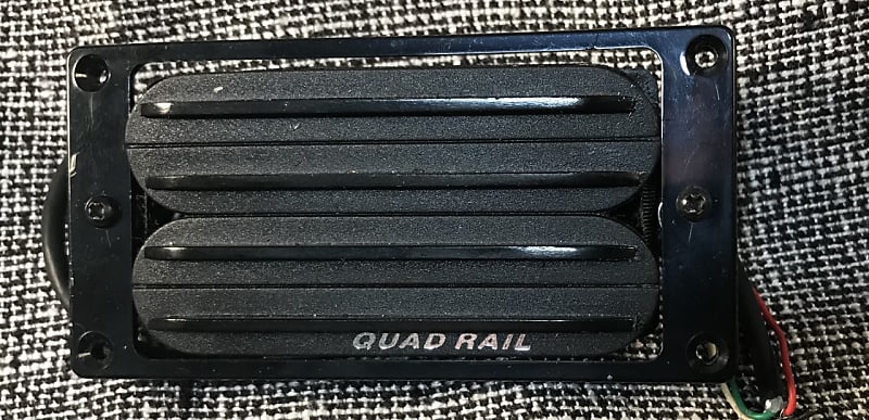 Kramer Quad Rail humbucking pickup with ring | Reverb
