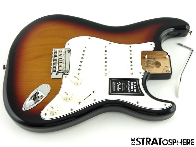 Fender Player Stratocaster Strat * Full LOADED BODY, Alder | Reverb