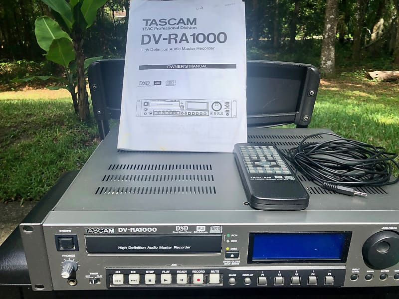 Tascam DV-RA1000 2005 Black. High Definition Audio Master | Reverb