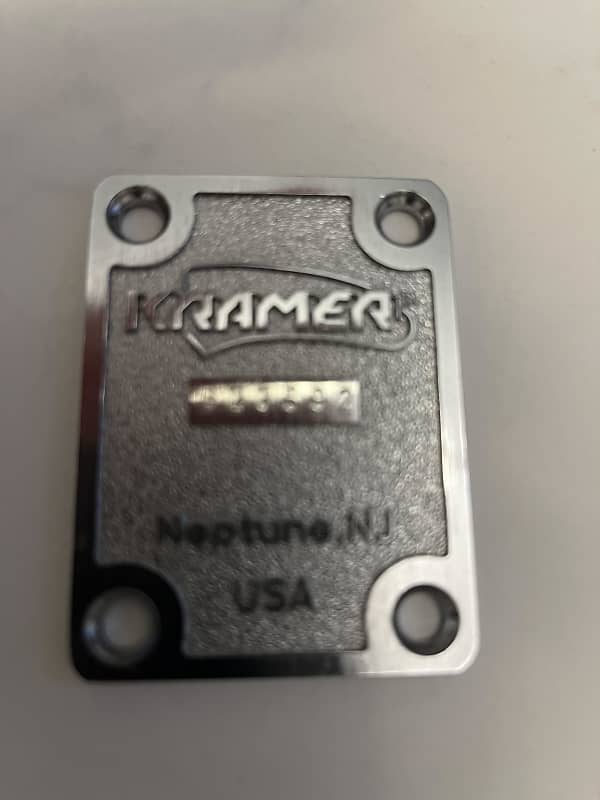 Kramer neck plate | Reverb