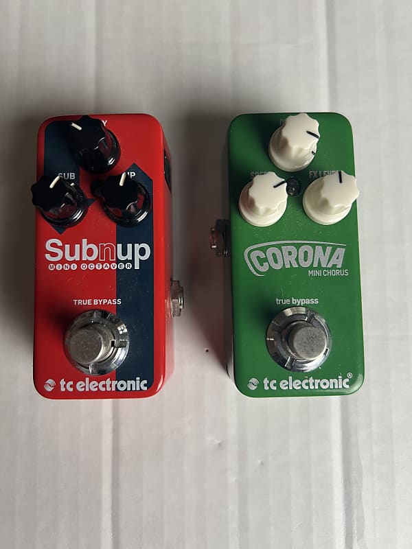 TC Electronic Corona Mini Chorus & SubnUp Mini by Octave | Reverb