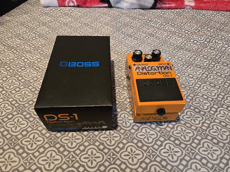 Boss DS-1 Distortion (Silver Label) 1994 - Present - Orange | Reverb