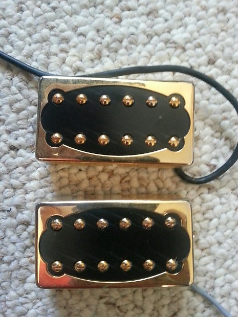 Kent Armstrong First Act Custom Delia Pickups Gold | Reverb
