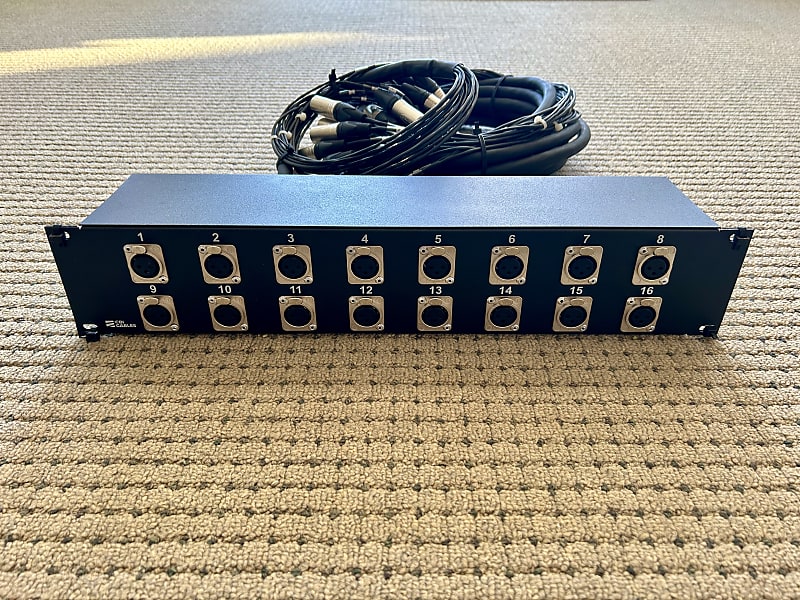 CBI Ear Splitter 16 3ft/25ft XLR Split Snake | Reverb