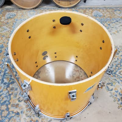 Ludwig Hollywood 6-ply Kit in Yellow Cortex 22-16-13-12" | Reverb