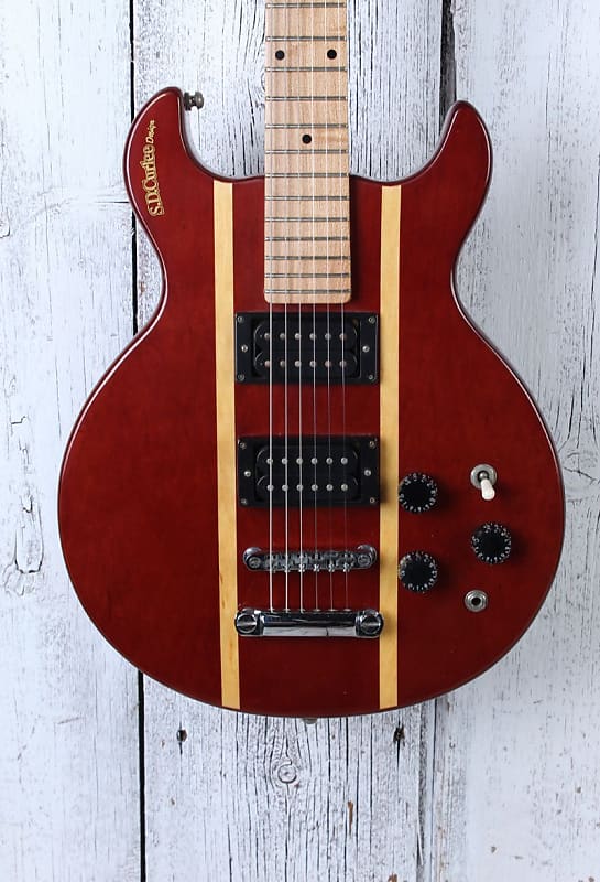 Harmony S.D. Curlee Design EC44 Electric Guitar Natural with | Reverb
