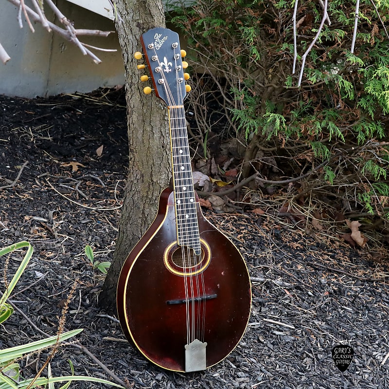 Circa 1919 Gibson A-4 Mandolin Red Brownburst | Reverb