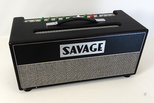 Savage Audio Blitz 50 Guitar Amplifier Head Black Tolex | Reverb