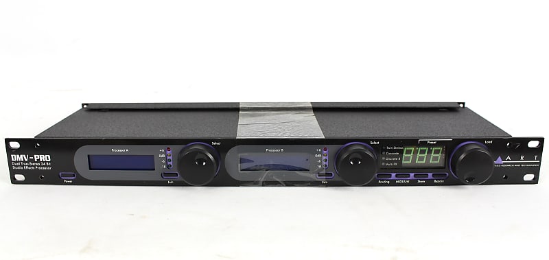 ART DMV-Pro Dual True-Stereo 24 Bit Studio Effects Processor | Reverb